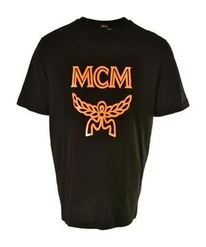 Mcm Letter Printed Pattern T-shirt