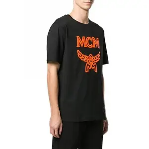 Mcm Letter Printed Pattern T-shirt