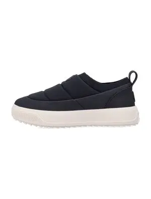 Moncler Quilted Slip-on Trainers - Black