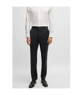 Hugo Boss Tailored Virgin Wool Trousers