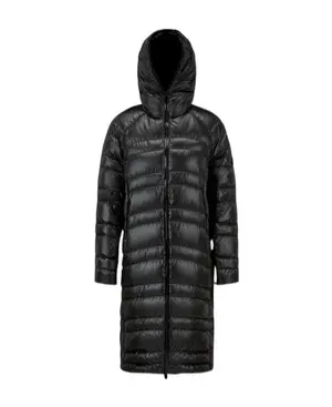 Moncler Apogon Long Down Jacket With Hood