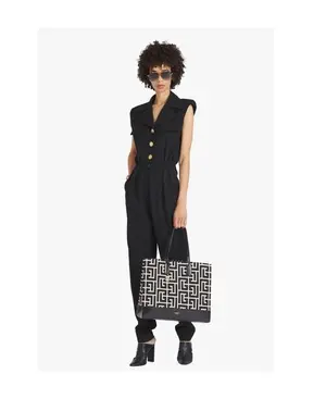 Balmain Wool Jumpsuit