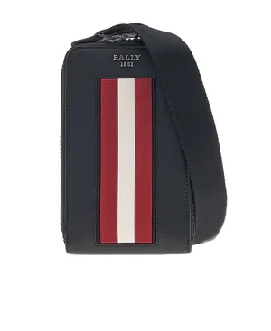 Bally Logo Shoulder Bag - Black