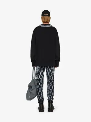 Givenchy X Chito Embossed Chain Print Sweatshirt