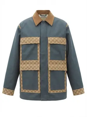 Gucci Monorammed Corduroy Overshirt