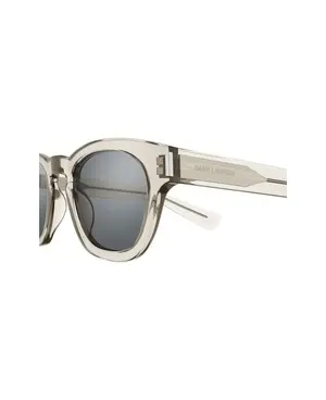 Saint Laurent Rectangular Sunglasses - Gray