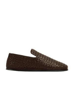 Bottega Veneta Intrecciato Slip-on Loafers - Soft Candy