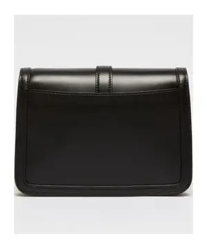 Max Mara Logo Clutch In Calfskin