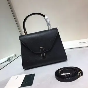 VALEXTRA Iside Mini Tote Bag - Black