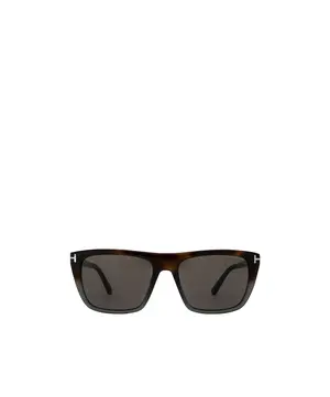 TOM FORD Rectangle Frame Sunglasses - Black