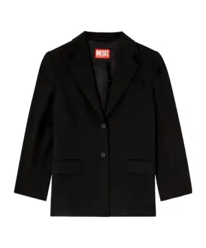 DIESEL® Single-breasted Virgin-wool Twill Blazer