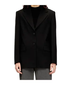 DIESEL® Single-breasted Virgin-wool Twill Blazer