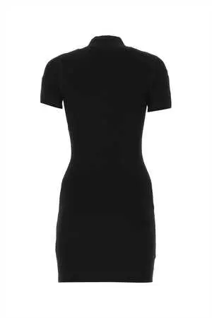 Alexander Wang Logo Printed Bodycon Mini Dress