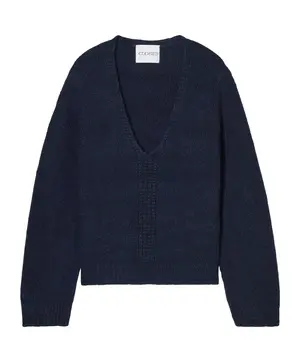 Closed V Neck Knitwear For Women
