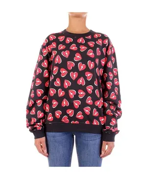 Moschino Heart Print Sweatshirt