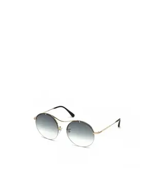 TOM FORD Round Frame Sunglasses - Gray