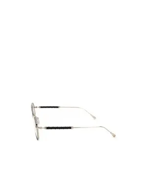 TOD'S Round Frame Eyeglasses - Black