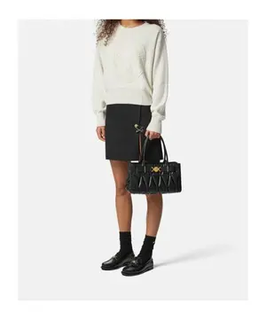 Versace Medusa '95 Top Handle Bag - Black