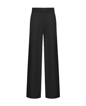 Palm Angels High-waisted Wide-leg Chino Trousers