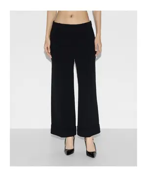 Gucci Embroidered Sable Pants