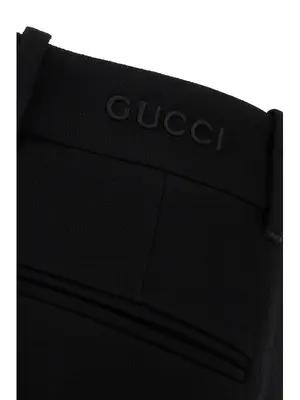 Gucci Embroidered Sable Pants