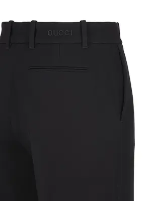 Gucci Embroidered Sable Pants