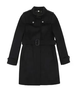 Burberry Wool Cashmere Trench Coat