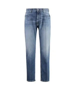 DONDUP Andi 5-pocket Straight Fit Jeans - Blue