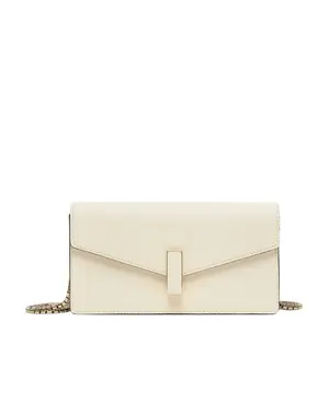 VALEXTRA Iside Envelope Clutch Bag - Nude
