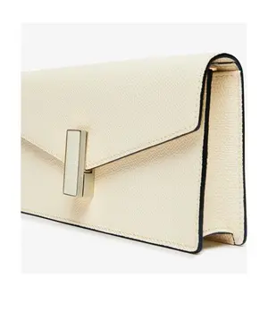 VALEXTRA Iside Envelope Clutch Bag - Nude