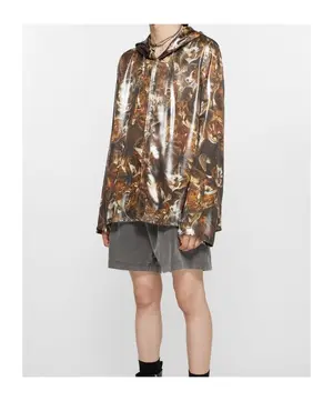 Acne Studios Graphic Print Hooded Jacket