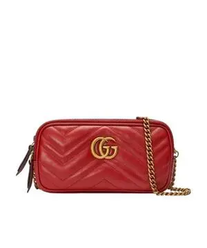 Gucci Gg Marmont Mini Chain Bag