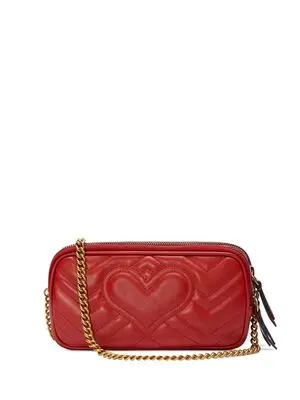 Gucci Gg Marmont Mini Chain Bag