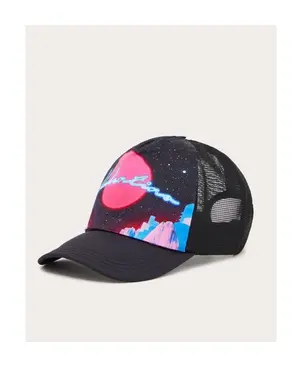 Valentino Garavani Logo Printed Baseball Cap