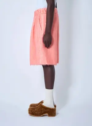 Dries Van Noten Brushed Knee-length Shorts