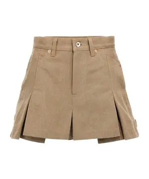 Sacai Zip Up Shorts For Women