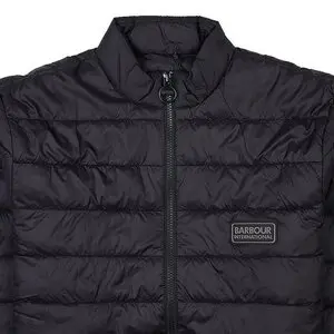 Barbour Quilted Long Sleeve Zip Up Jacket