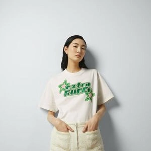 Gucci Logo Printed Crewneck T-shirt