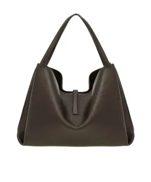 FERRAGAMO Gancini Tote Bag - Cement