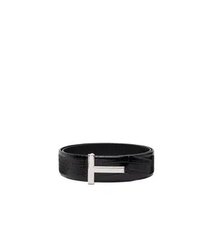 TOM FORD T-shaped Double-sided Belt - Black