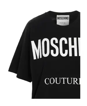 Moschino Round Neck Logo T-shirt
