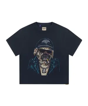 GALLERY DEPT. Oct Biker Dog T-shirt - Black