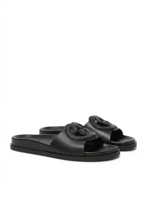 Gucci Interlocking G Cut Out Sandals