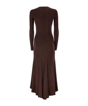Elisabetta Franchi Embellished Jersey Dress