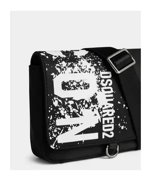 Dsquared2 Logo Print Messenger Bag