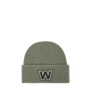 Max Mara Logo Beanie - Green