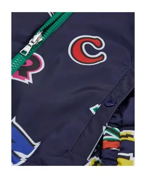 Moncler Delbee Reversible Hooded Jacket - Blue Multicolor