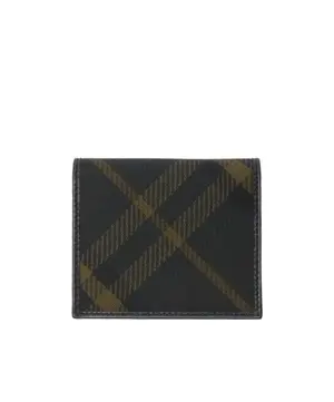 Burberry Check Coin Card Case