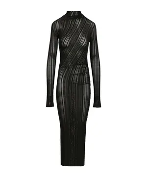 AMAZUIN Olga Ribbed Long Dress