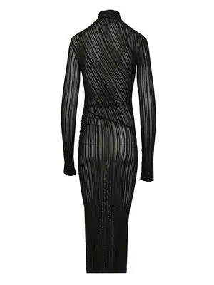 AMAZUIN Olga Ribbed Long Dress
